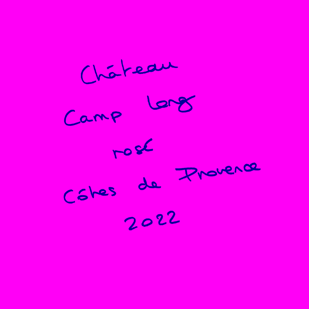 Château Camp Long Côtes de Provence Rose – Bobo Wines
